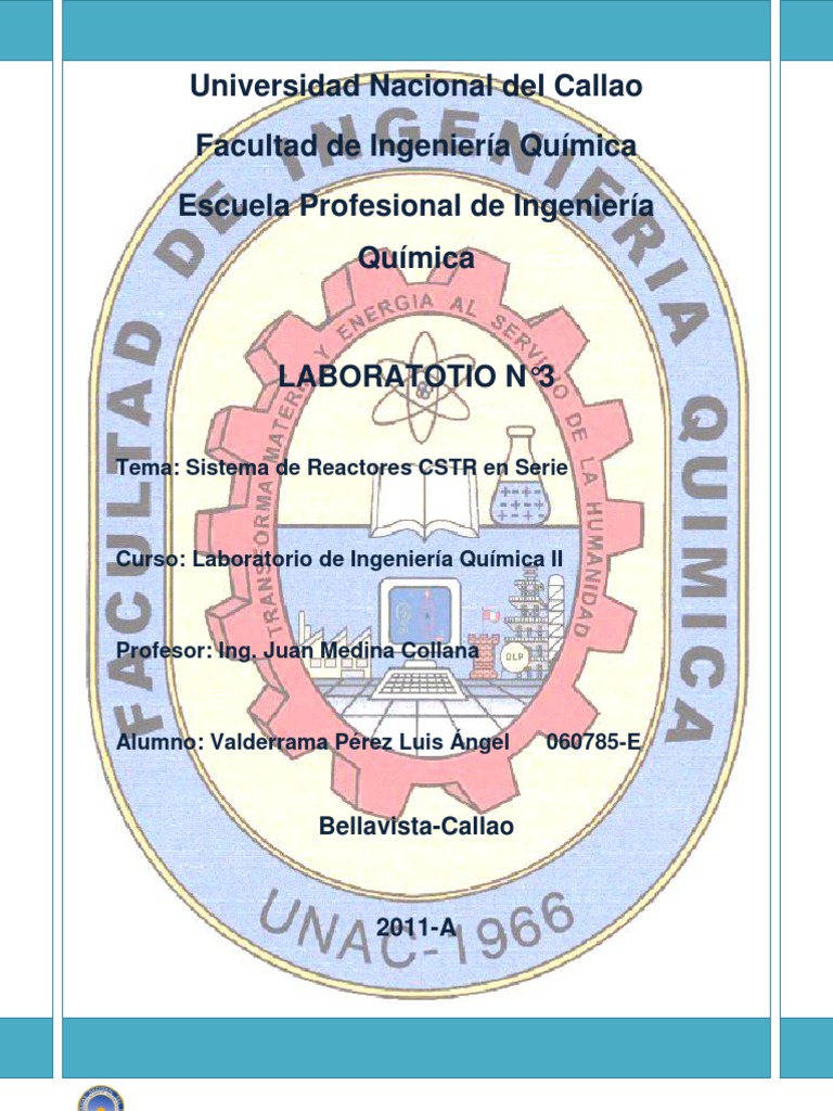 Sistema de Reactores CSTR en Serie (Final) | PDF | Reactor Quimico | Ingeniería Química
