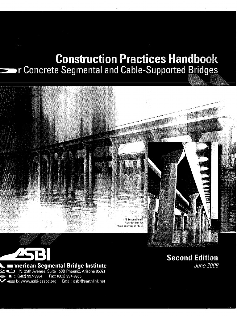 ASBI-Construction Practices Handbook For Concrete Segmental and Cable ...