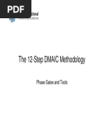 A Reference Guide To Each Tollgate in A DMAIC | PDF | Business Process ...