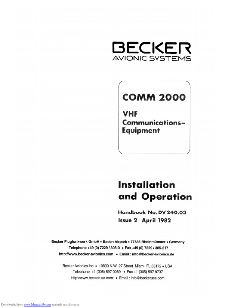 Comm 2000 | PDF