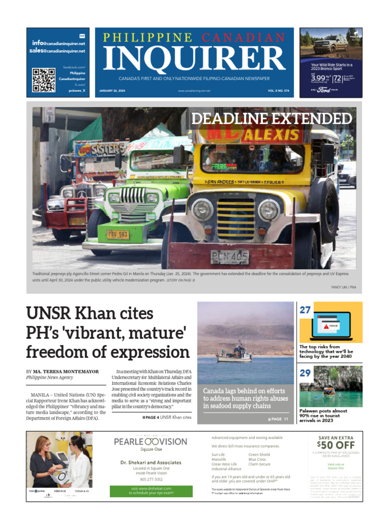 Philippine Canadian Inquirer #574 | PDF | International Criminal Court ...