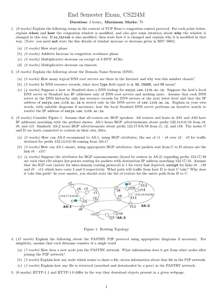 Endsem | PDF | Science & Mathematics | Computers