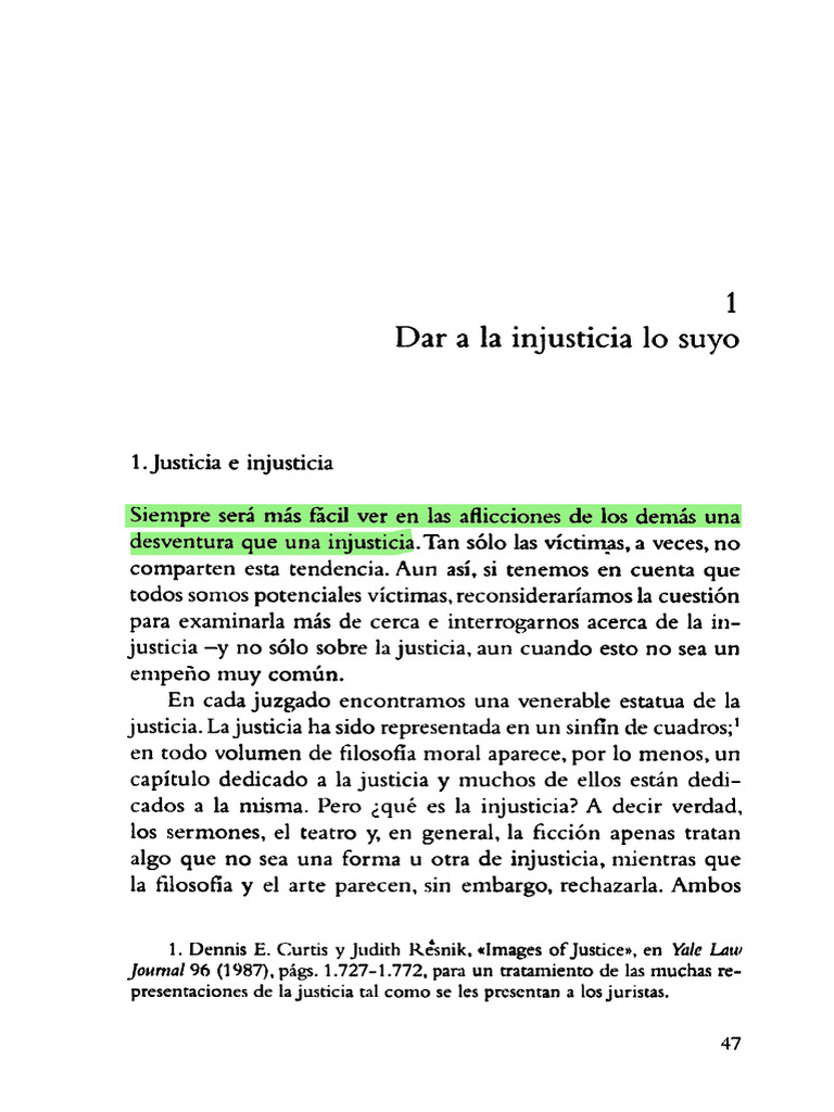 Rostros de la Injusticia y Victimización | PDF