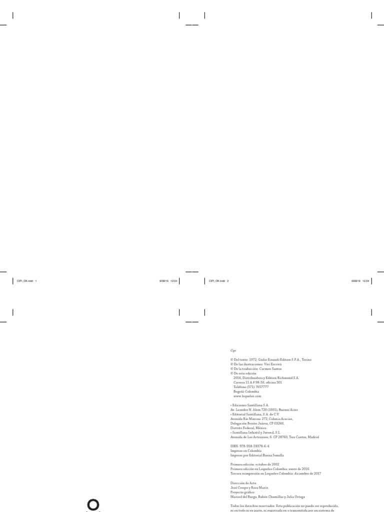 Libro Cipi 2 Hojas | PDF