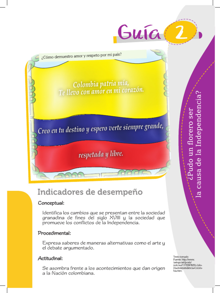 Ciencias Sociales Octavo Guía 2 Unidad 4 | PDF