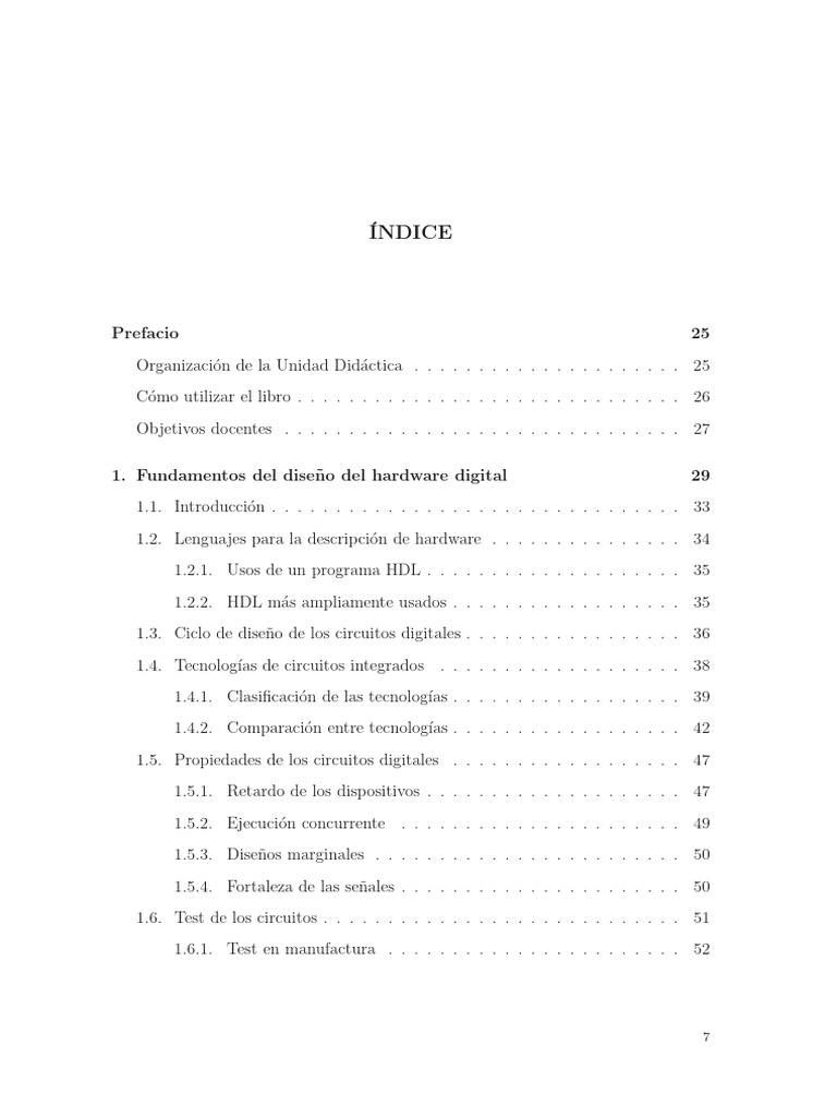 indiceUnidadDidactica IC3 | Descargar gratis PDF | Vhdl | Ingeniería de Sistemas