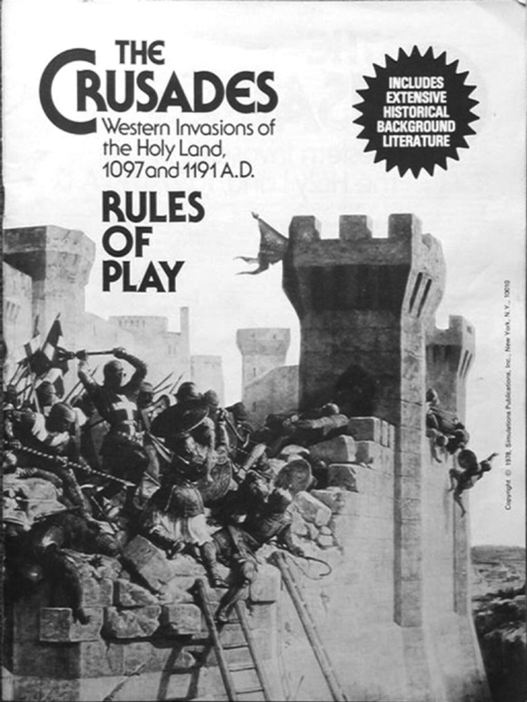 Crusades Rules | PDF | Crusades | High Middle Ages