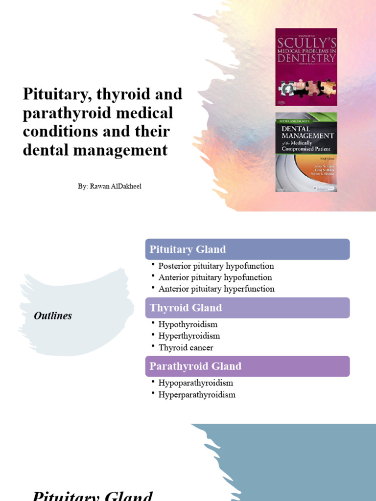 Pituitary, Thyroid and Parathyroid Medical Conditions and | PDF ...