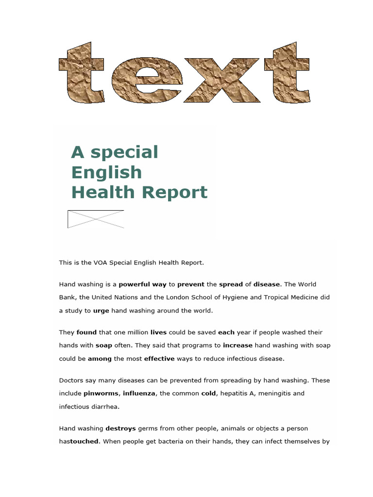 A special English | PDF