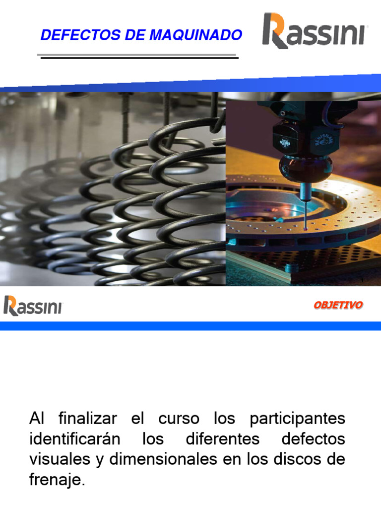 Catálogo de Defectos en Maquinado | PDF