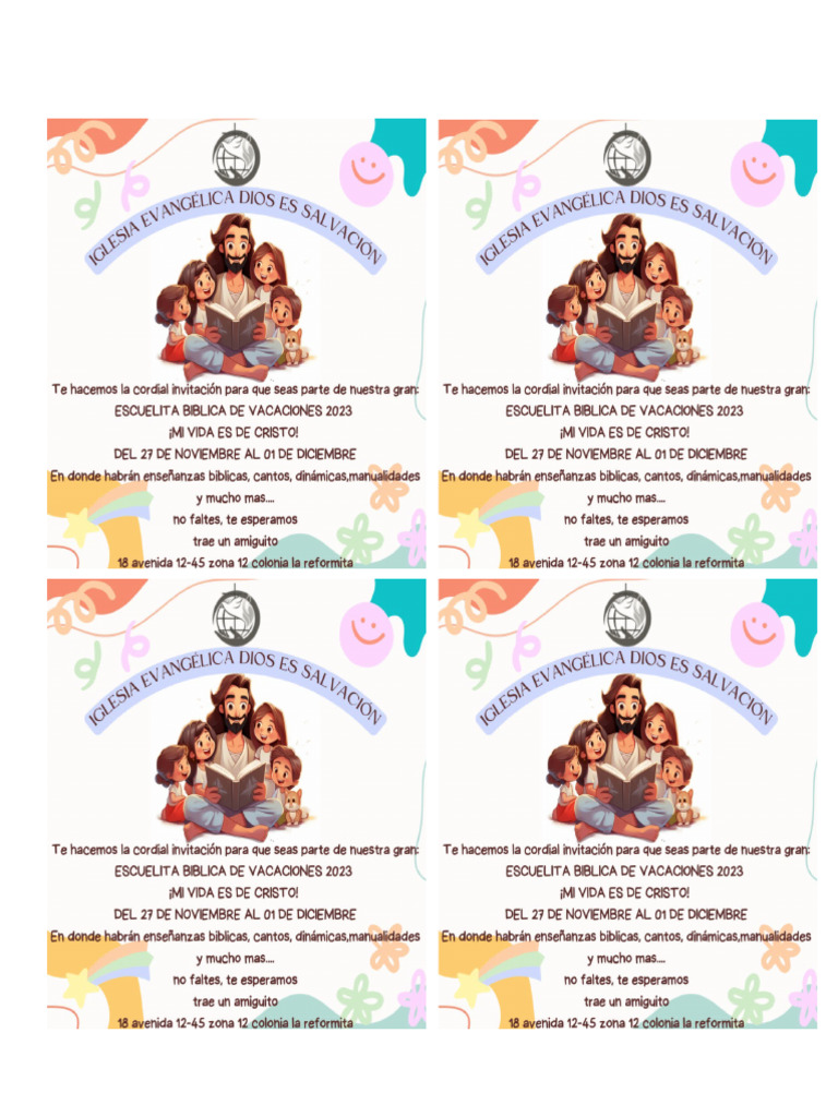 Invitación Ebdv 2023 | PDF