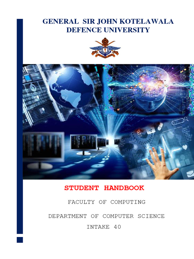 Student Handbook 2022 Intake 40 | PDF | Computer Science | Bachelor Of Science