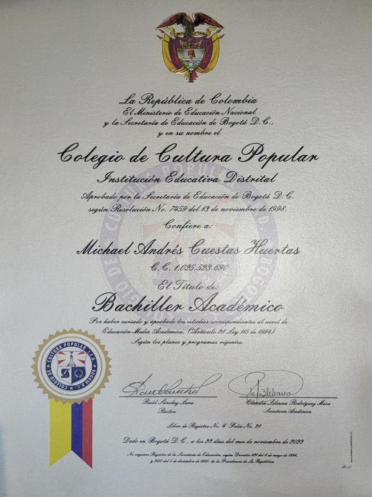 Universidad Diploma | PDF