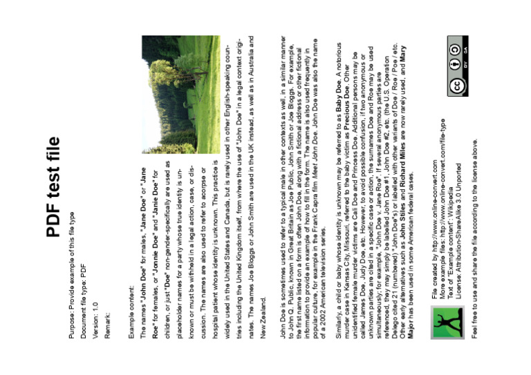 Example | PDF | John Doe