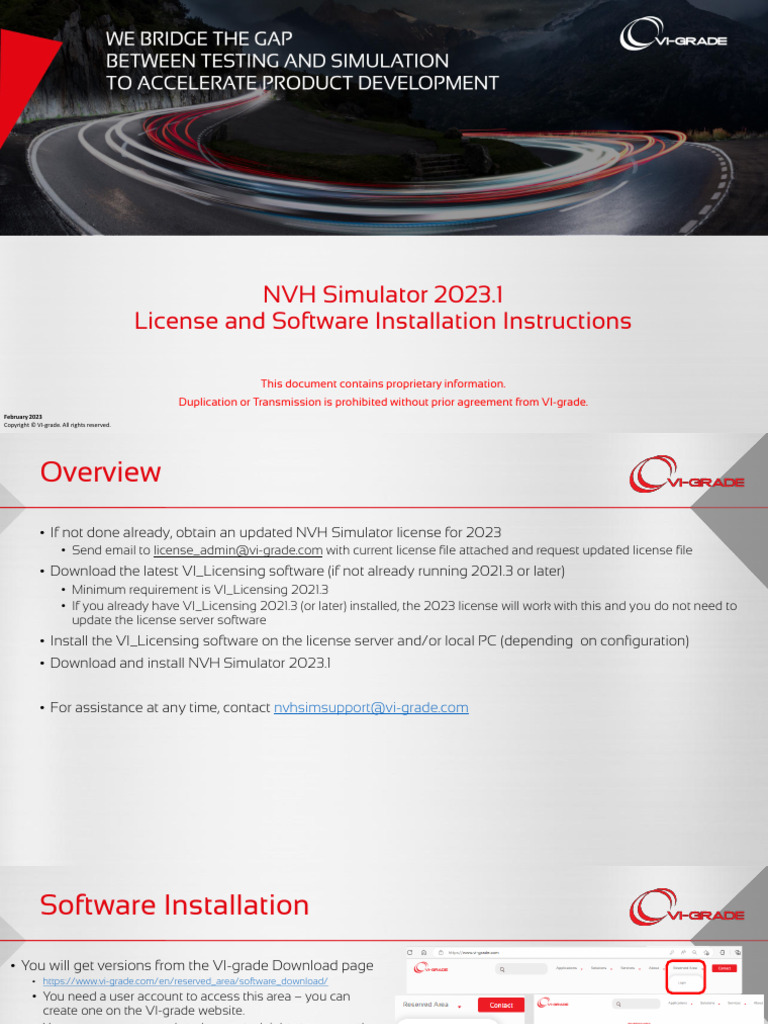 Licensing and Software Installation Instructions 2023.1 | PDF ...