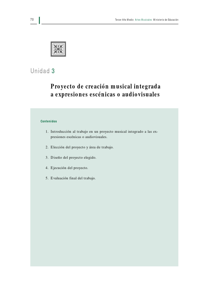 Ejemplo Proyecto Integrado Arte | PDF | Evaluación | Maestros