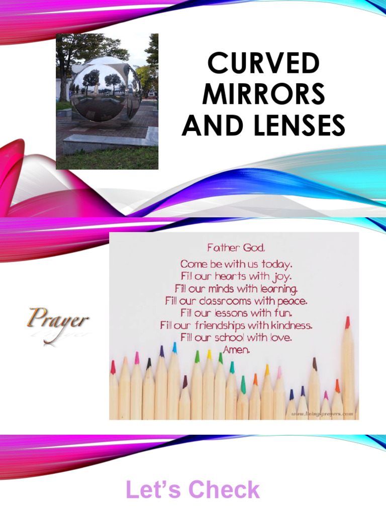 Curved Mirrors: Types and Characteristics | PDF | Mirror | Atomic