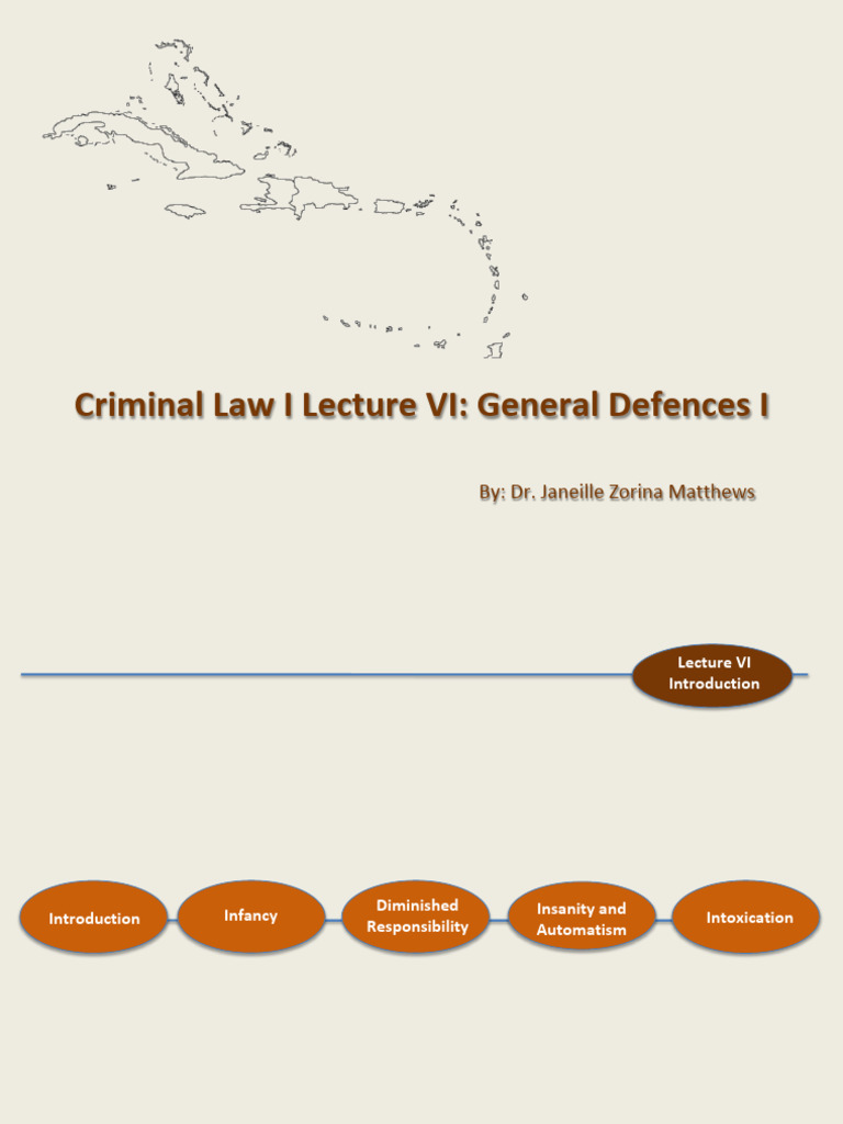 CAVE HILL Criminal Law I Lecture VI For Class | PDF CAVE HILL Criminal Law I Lecture VI For Class | PDF