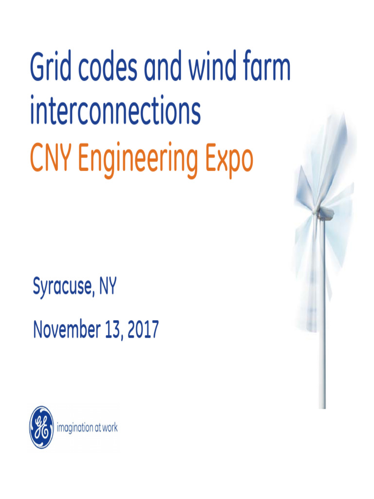 Grid Code Requirements For WTG Interconnection | PDF | Electrical Grid | Power Engineering