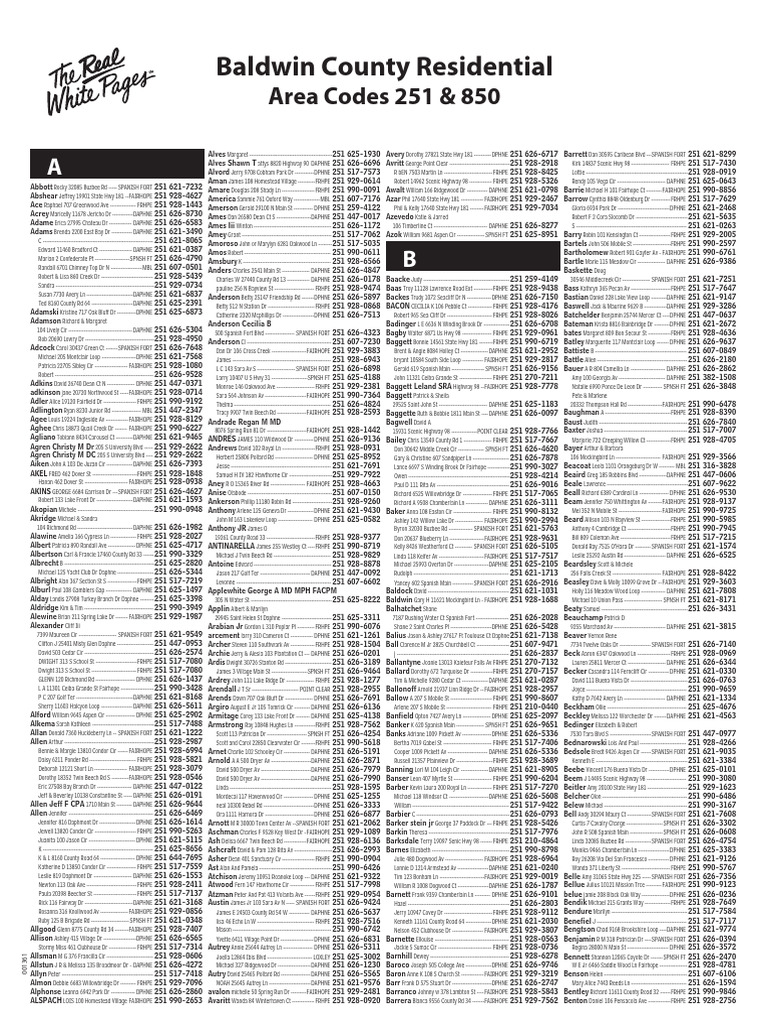 Baldwin County - AL - 2023 | PDF