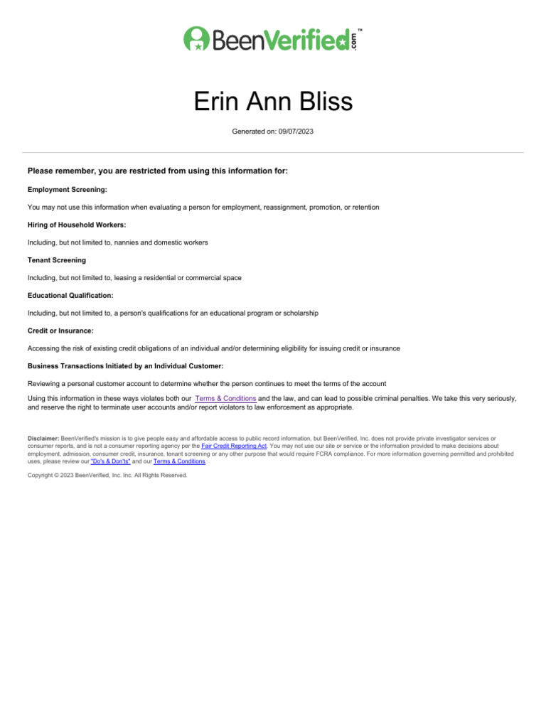 Erin Ann Bliss-2e15376ac0e059e | PDF | Economies | Business