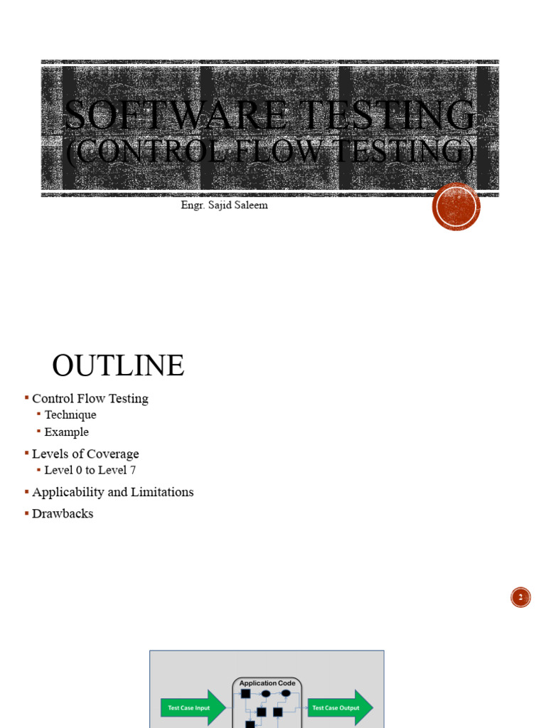 11 White Box Testing Control Flow Testing Done Pdf Applied 0587