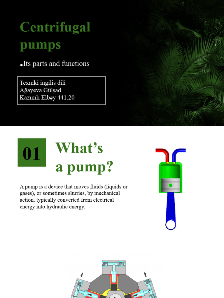 Centrifugal Pump: Parts and Functions | PDF | Pump | Applied And ...