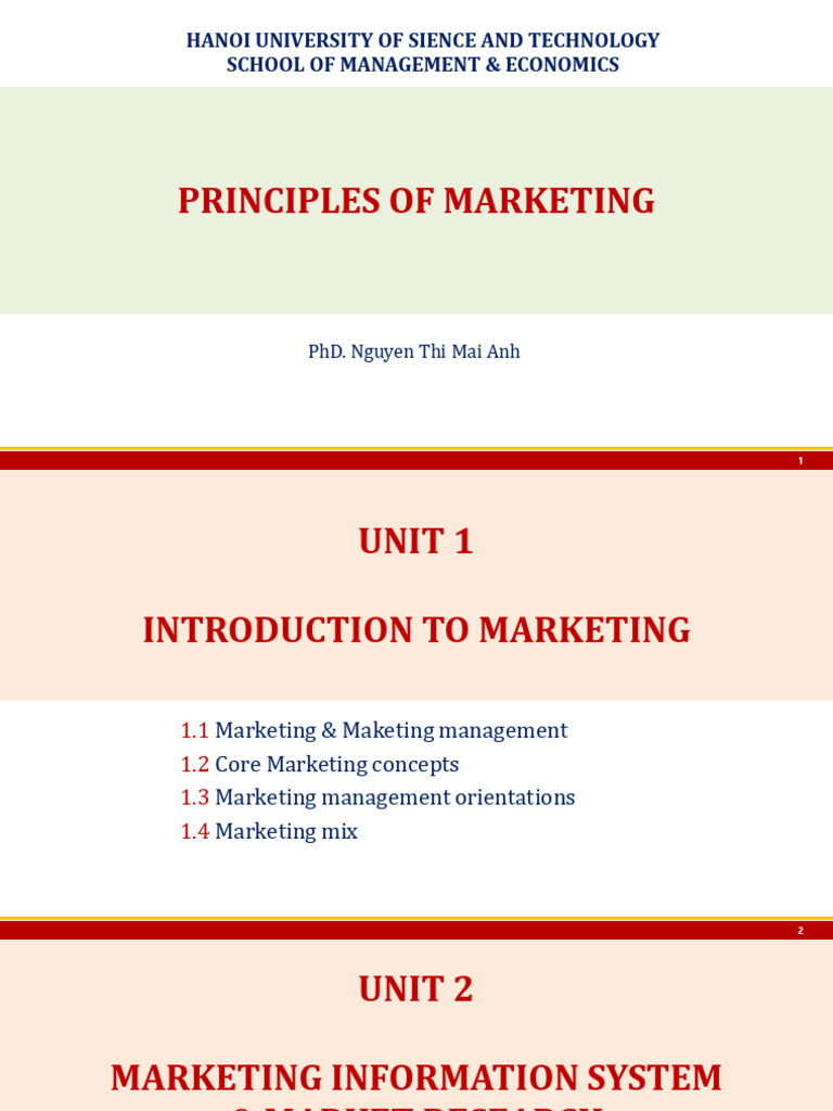 Unit 2 Marketing Information System | PDF | Sampling (Statistics ...