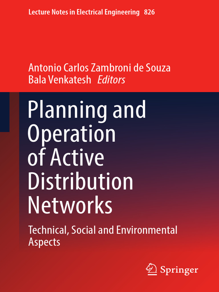 Planning And Operation Of Active Distributions Network Pdf Electrical Grid Smart Grid
