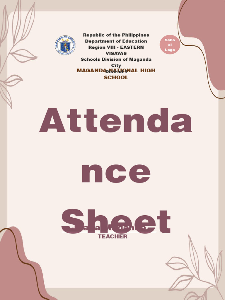 Attendance and Class Records Template | PDF