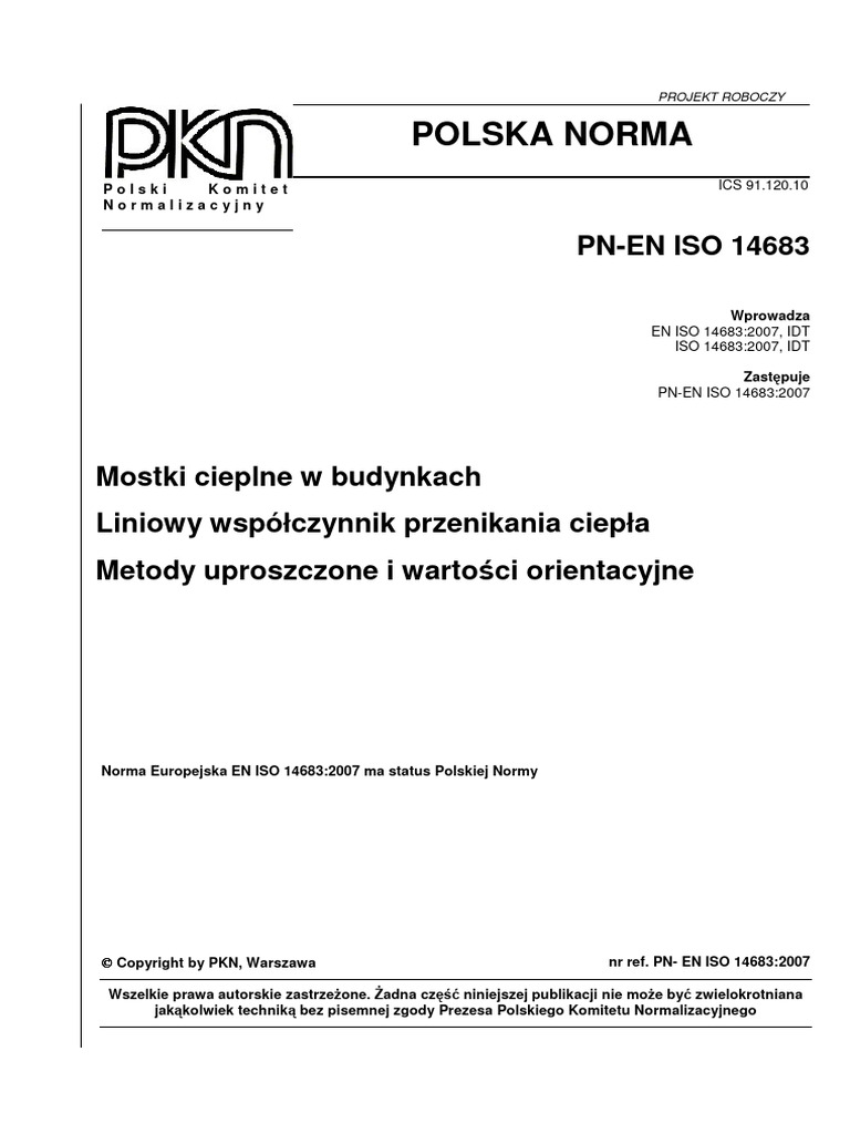 R - PN en Iso 14683-1 | PDF