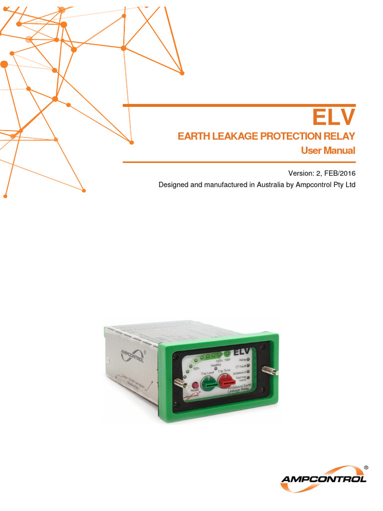 ELV User Manual | PDF | Relay | Electrical Engineering