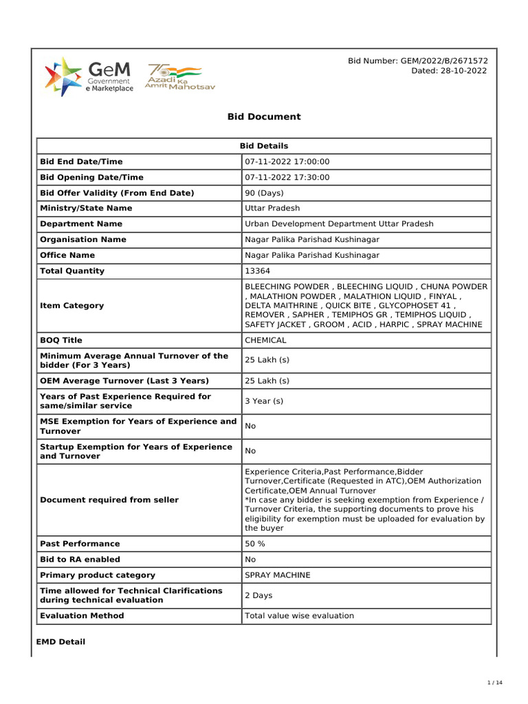 GeM Bidding | PDF | Auction | Accountant