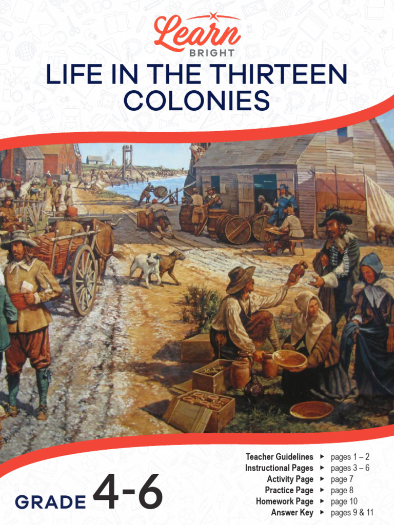 Life in The Thirteen Colonies | PDF | Slavery | Schools