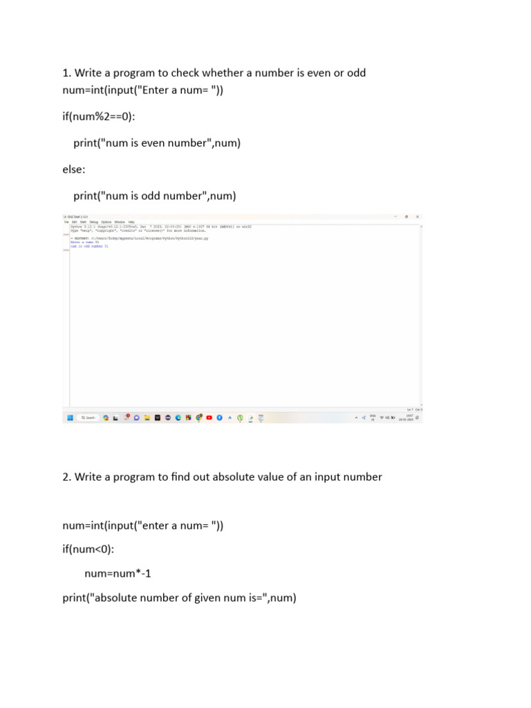 Python 4th Practical | PDF