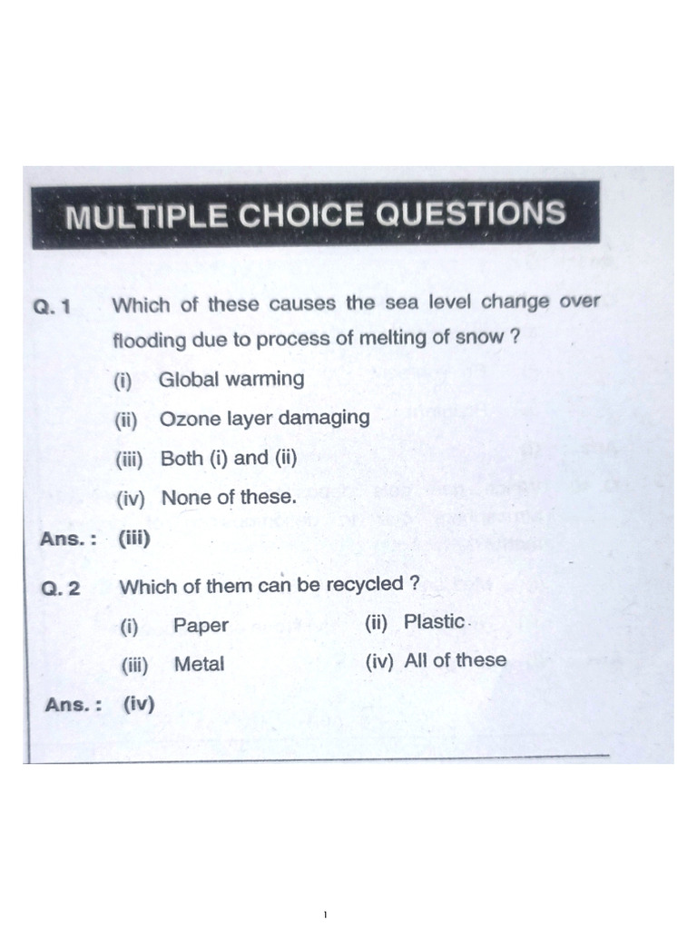 Est MCQS (Unit Wise) | PDF