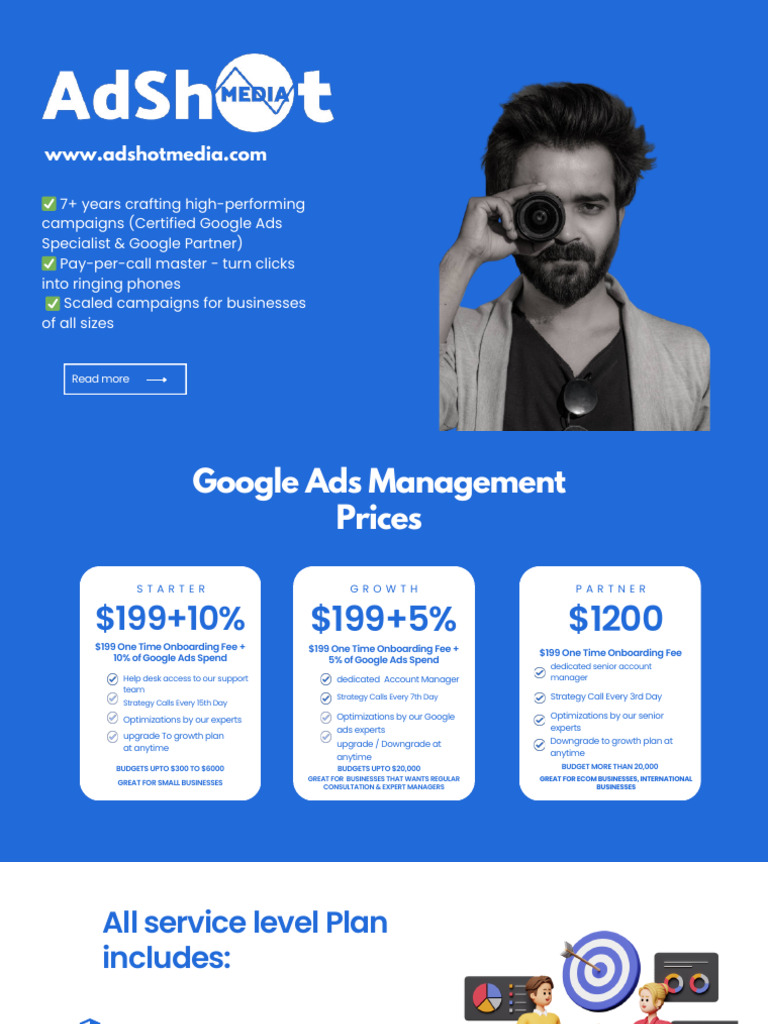 Adshot Media PPC Plan | PDF | Information Technology | World Wide Web