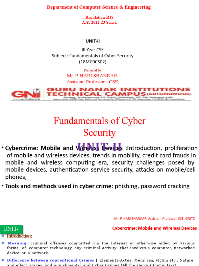 CS Unit-2 | Download Free PDF | Personal Digital Assistant | Computer Security