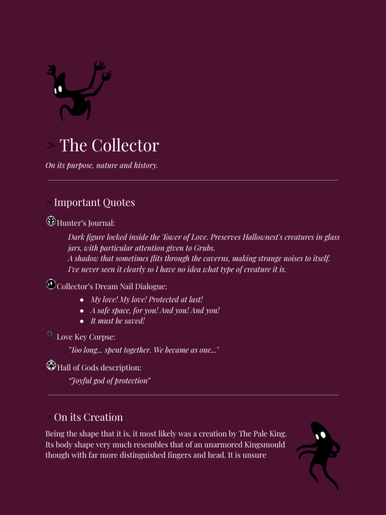 Theory On The Collector | PDF