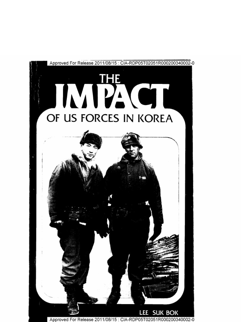 CIA-The Impact of US Forces in Korea | PDF