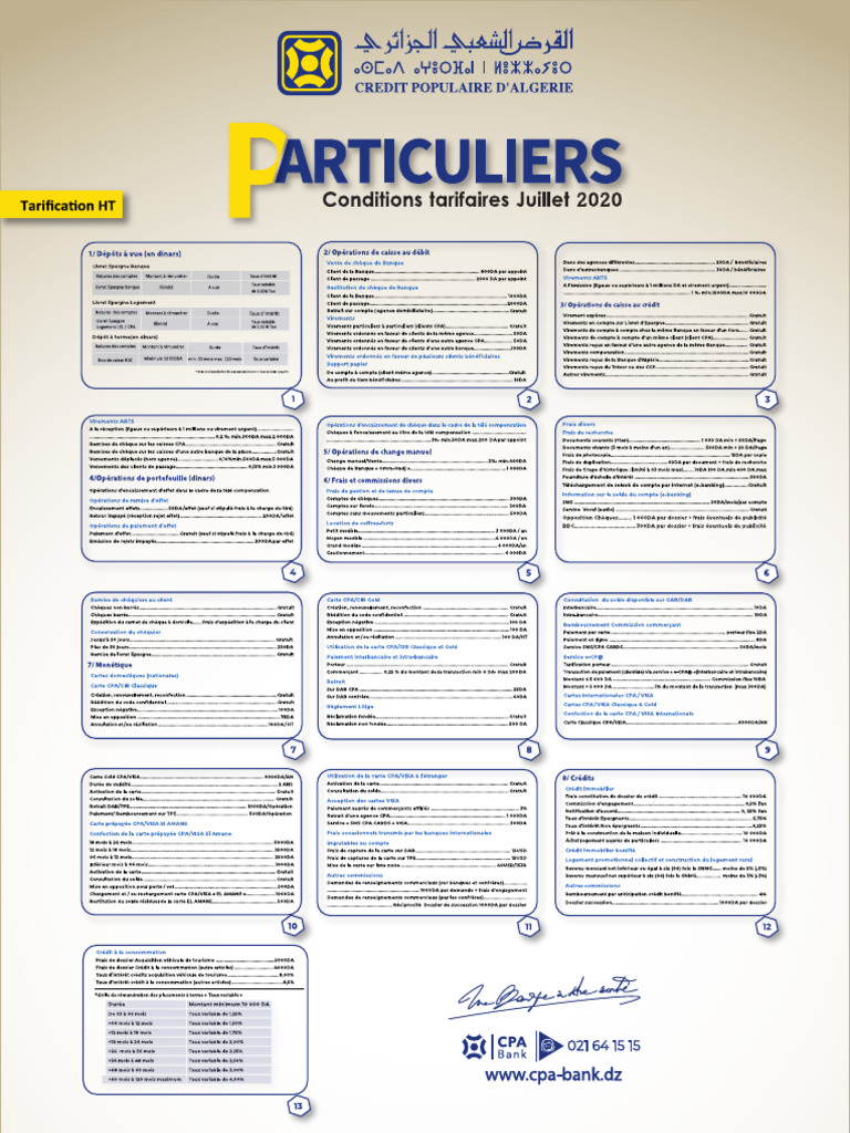 Affiche Particuliers | PDF