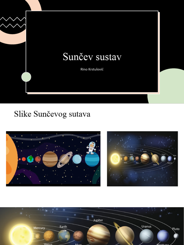 Sunčev Sustav | PDF