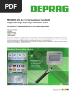 Ast12 Deprag Plus | PDF | Torque | Computing