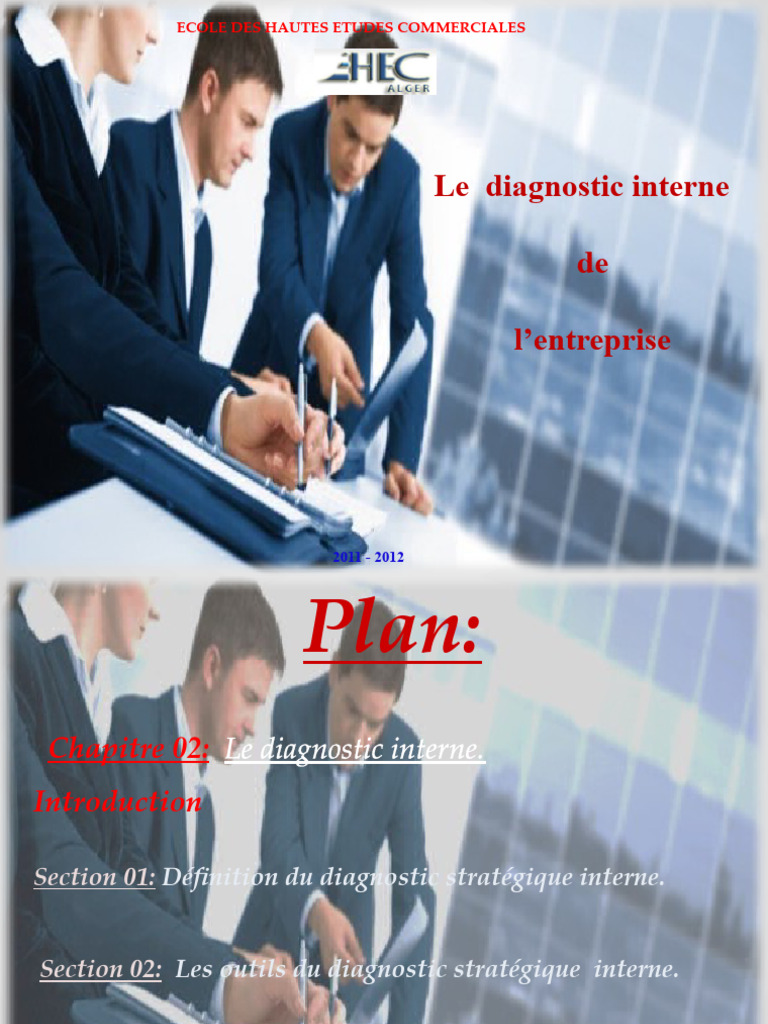 Le Diagnostic Interne Stratégique de L - Entreprise - Copie | PDF | Business | Chaîne de valeur