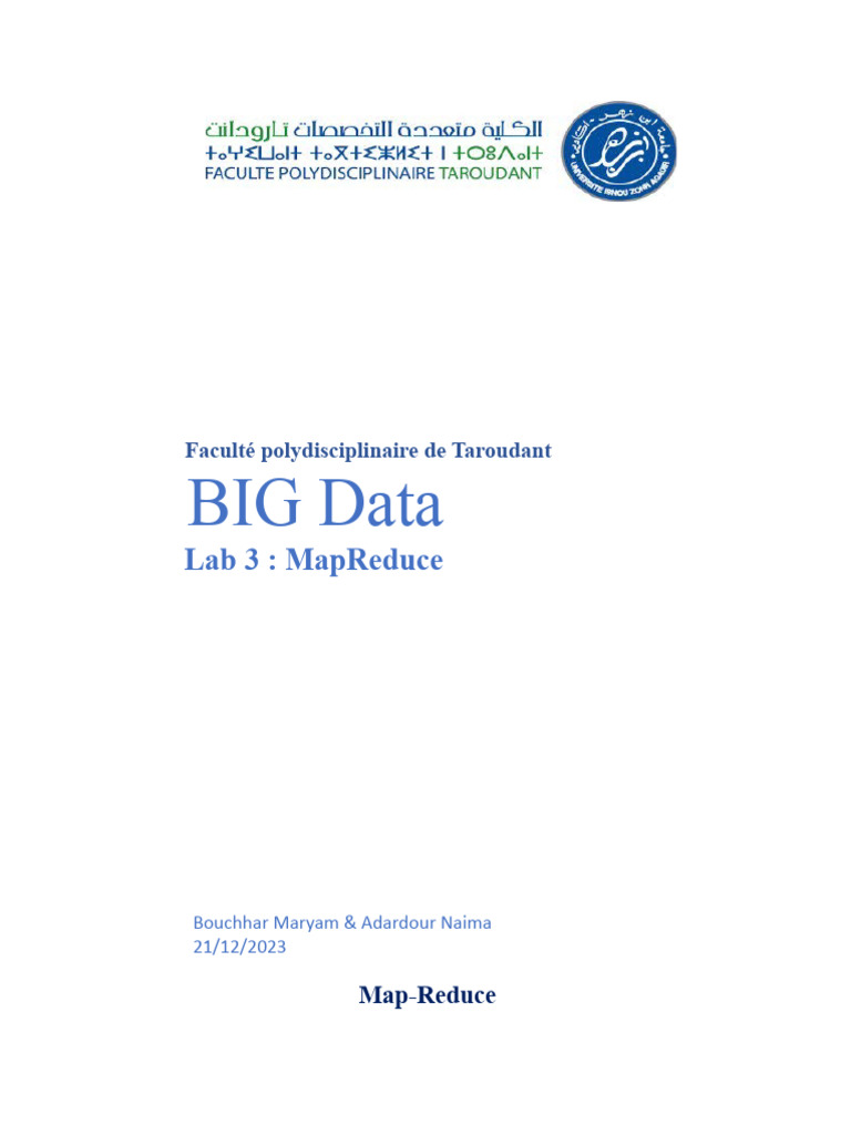 Lab 3 | PDF | MapReduce | Apache Hadoop