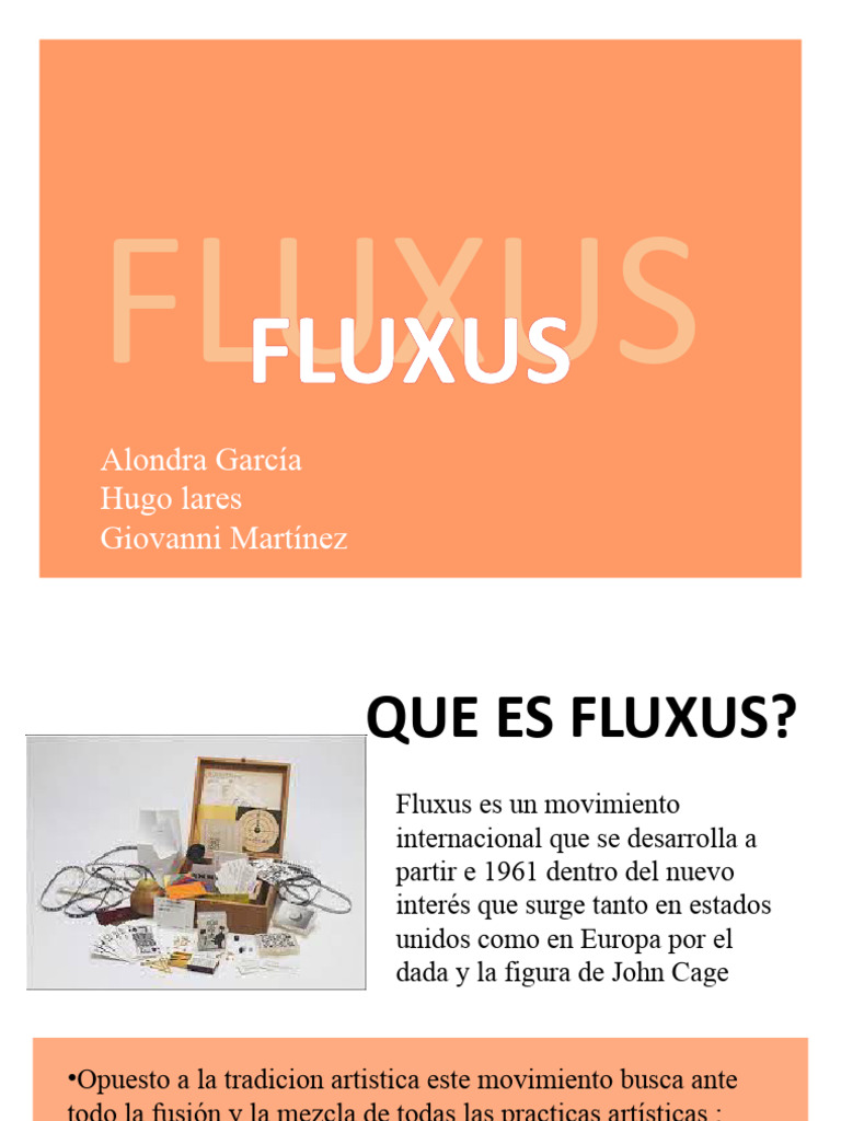 Fluxus 1 | PDF