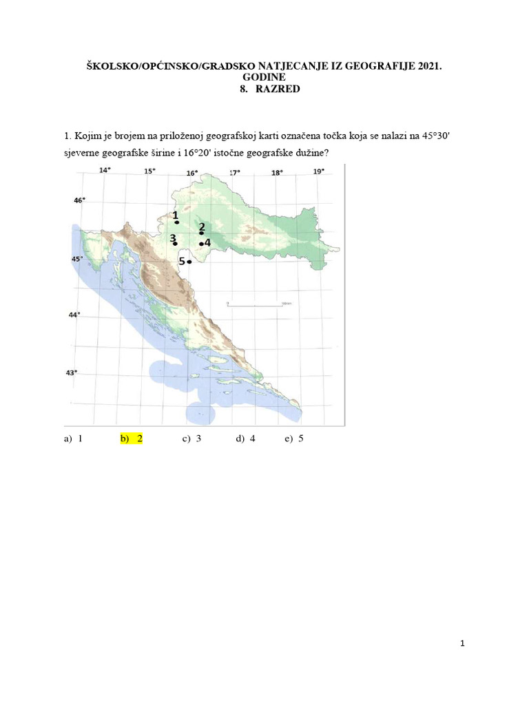 Ispit 8 R Skolsko 2021 | PDF