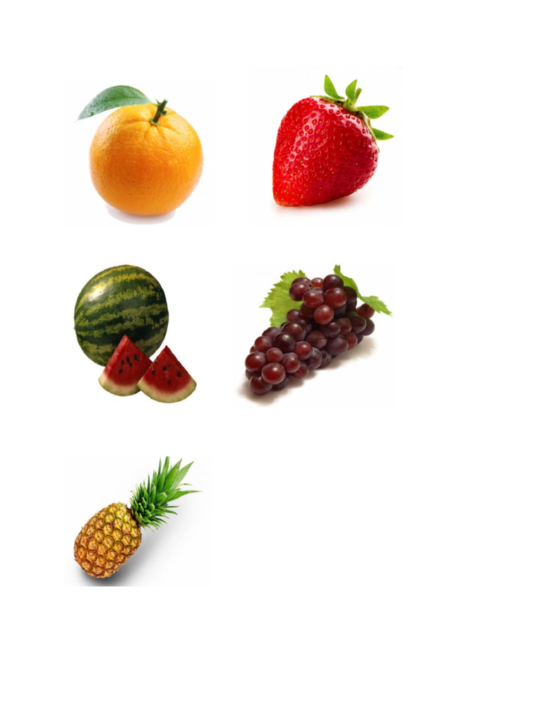 Gabbie Fruits HW | PDF