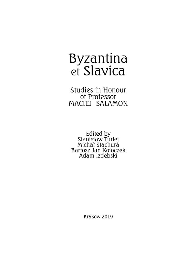 The Topography of The 14th Region of Constantinople A Critical ...
