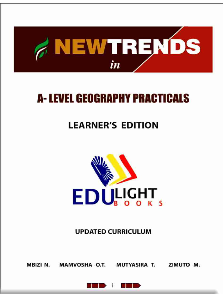 A'Level Geography Practicals (New Trends) | PDF